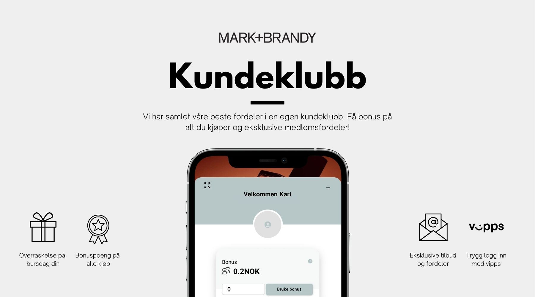 Kundeklubb – MARK+BRANDY